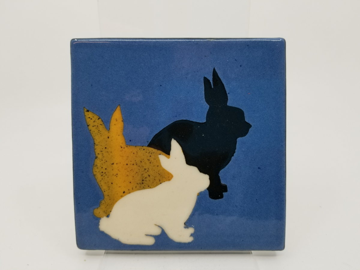 Westcote Bell Pottery: Rabbit Tiles – Designer Craft Shop